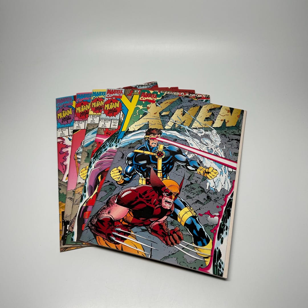 X-men #1 (1991) Marvel Comics Complete Set *5 Issues* - Etsy