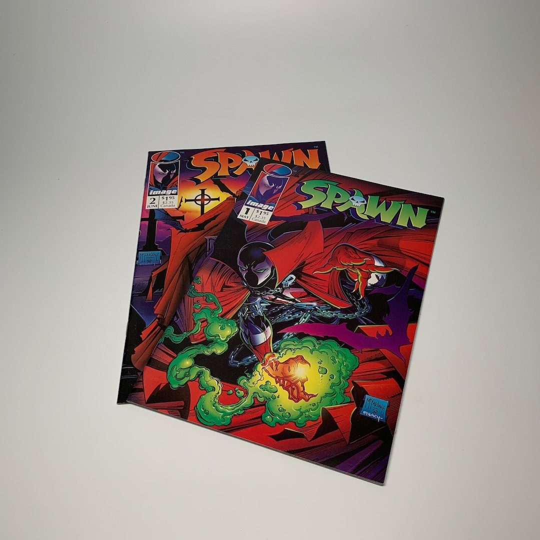 Spawn #1, 2 (1992) Image Comics *key Issue* First Appearance of Spawn ...