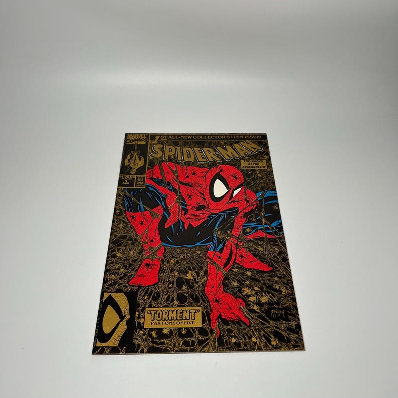 Spider-man #1 (1990) Marvel Comics Premiere Issue *gold Edition* Todd ...