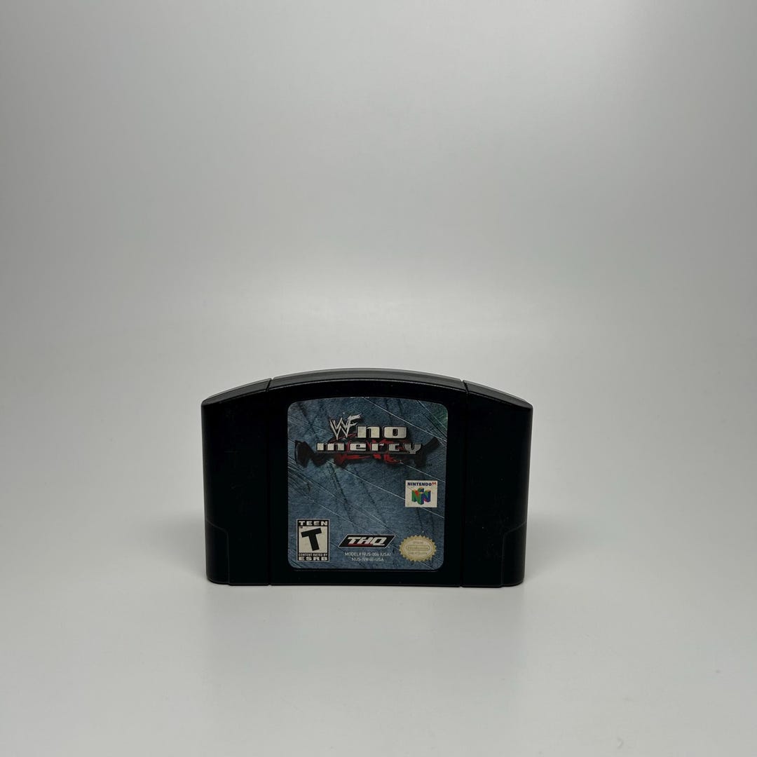 WWF No Mercy Nintendo 64 (2000) *tested* Authentic HTF - Etsy