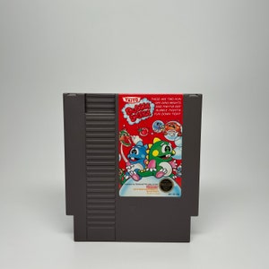 Bubble Bobble for the Nintendo Entertainment System (NES) *TESTED* HTF ...