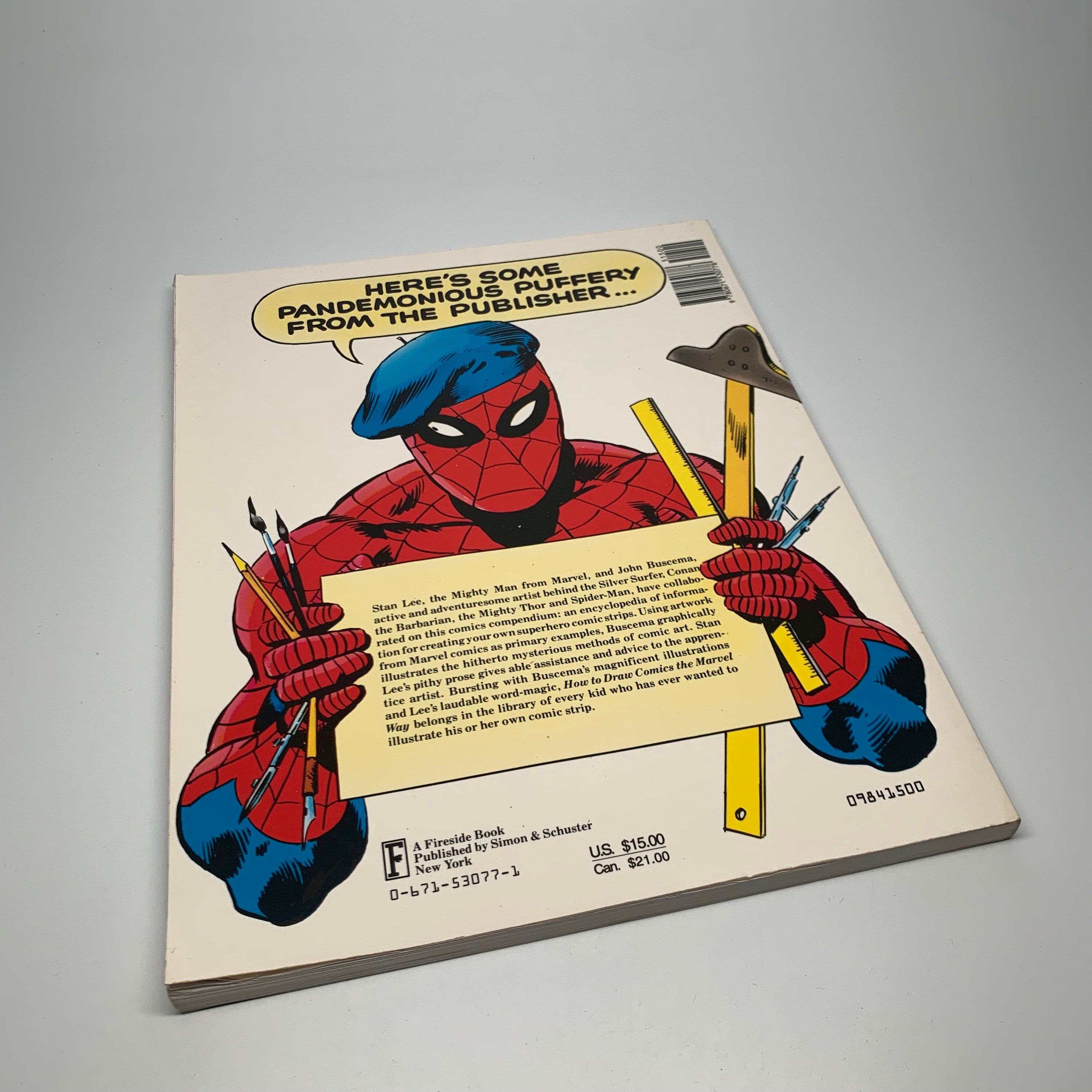How to Draw Comics the Marvel Way 1984 Fireside Publications | Etsy