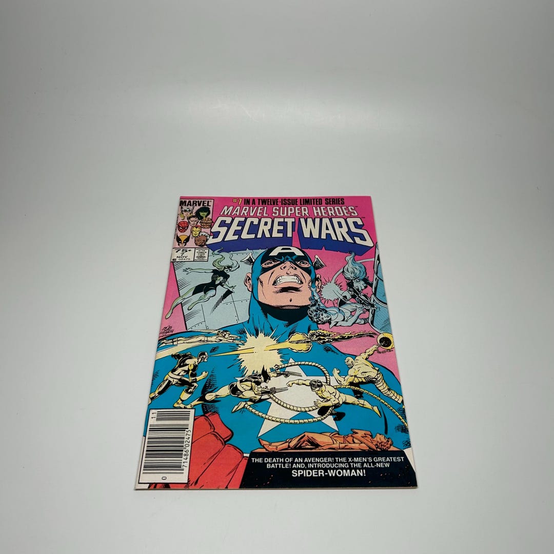 Secret Wars #7 Marvel Comics (1984) *KEY ISSUE* 1st Spider-woman Julia ...