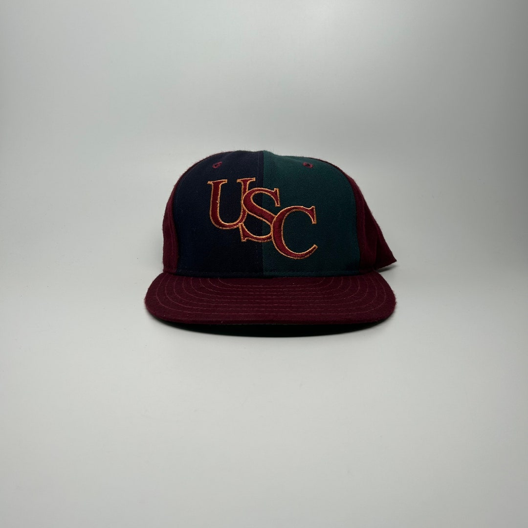 Vintage USC University of Southern California Snapback Hat (c.1990s ...