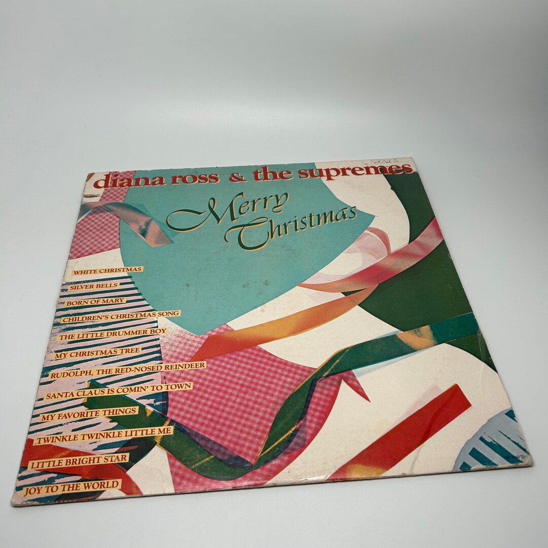 Diana Ross & the Supremes Merry Christmas 1978 Vinyl/lp - Etsy