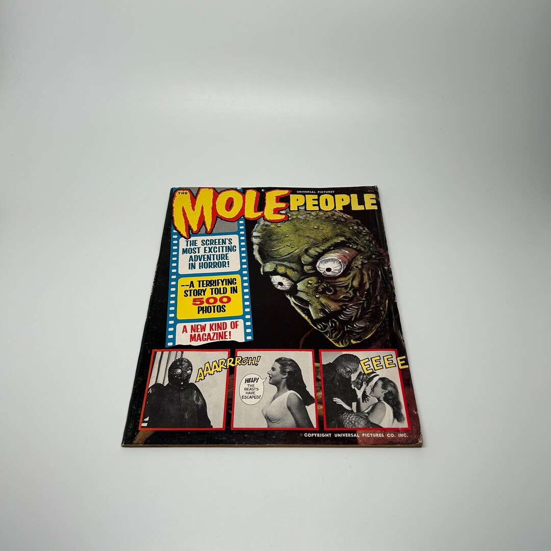 The Mole People #1 (1964) Warren Magazine Comic Adaptation *VHTF* - Etsy