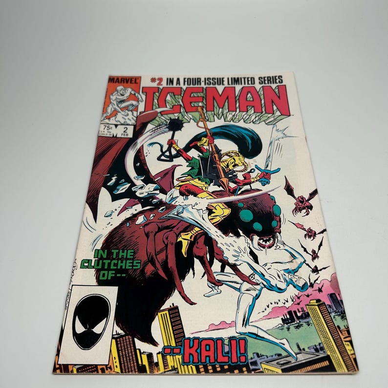 Iceman #1-4 (1984) Marvel Comics Limited Series *complete* First Solo ...