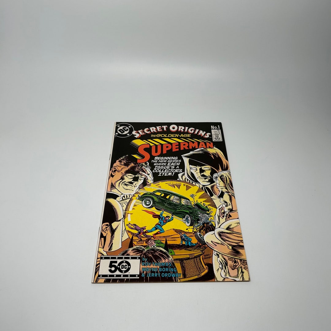 Secret Origins 1 1986 DC Comics premiere Issue High Grade - Etsy