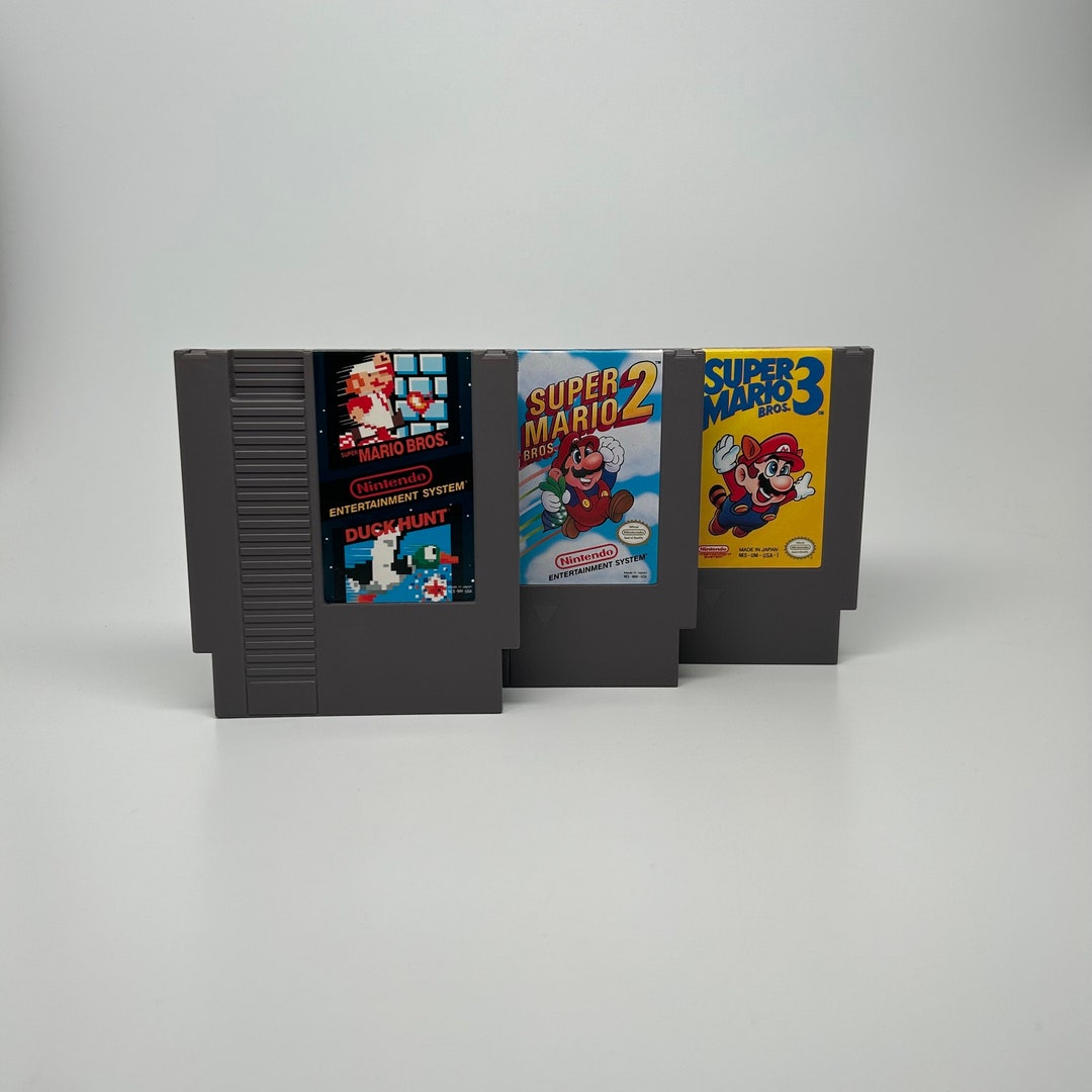 Super Mario Bros. 1, 2, 3 for the Nintendo Entertainment System NES ...