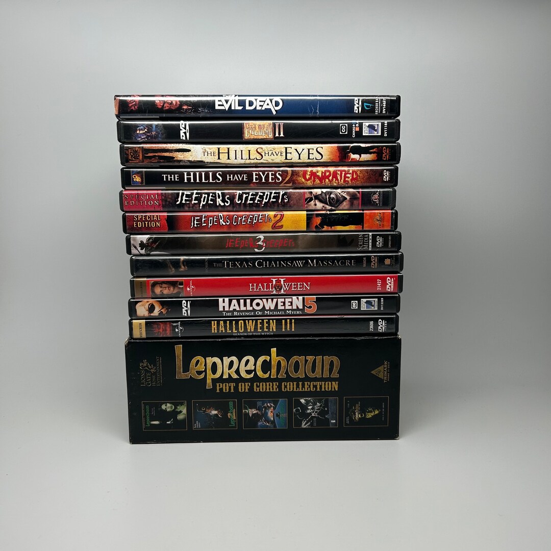 Halloween/horror/thriller DVD You Choose ALL TESTED - Etsy