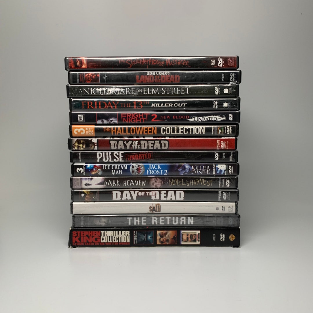 Halloween/horror/thriller DVD You Choose ALL TESTED - Etsy