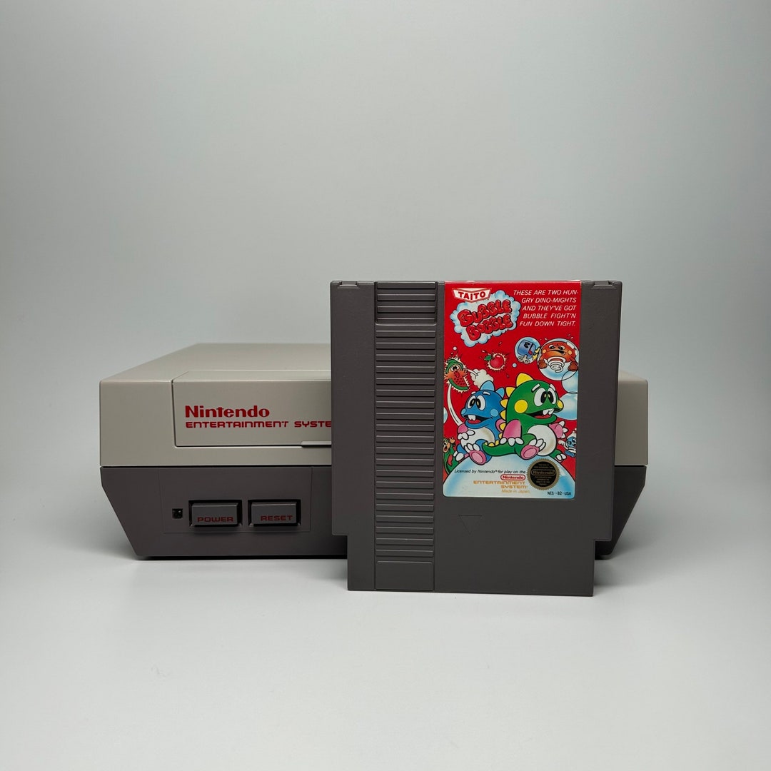 Bubble Bobble for the Nintendo Entertainment System (NES) *TESTED* HTF ...