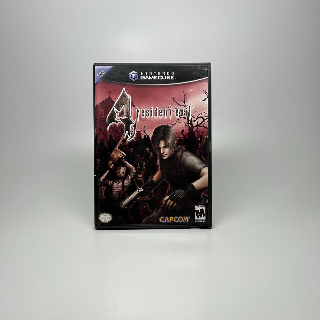 Resident Evil 4 2005 Nintendo Gamecube Complete W/manual TESTED HTF - Etsy