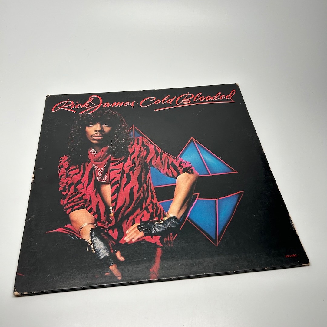 Rick James Cold Blooded (1983) Vinyl/lp W/original Lyric Sheet - Etsy