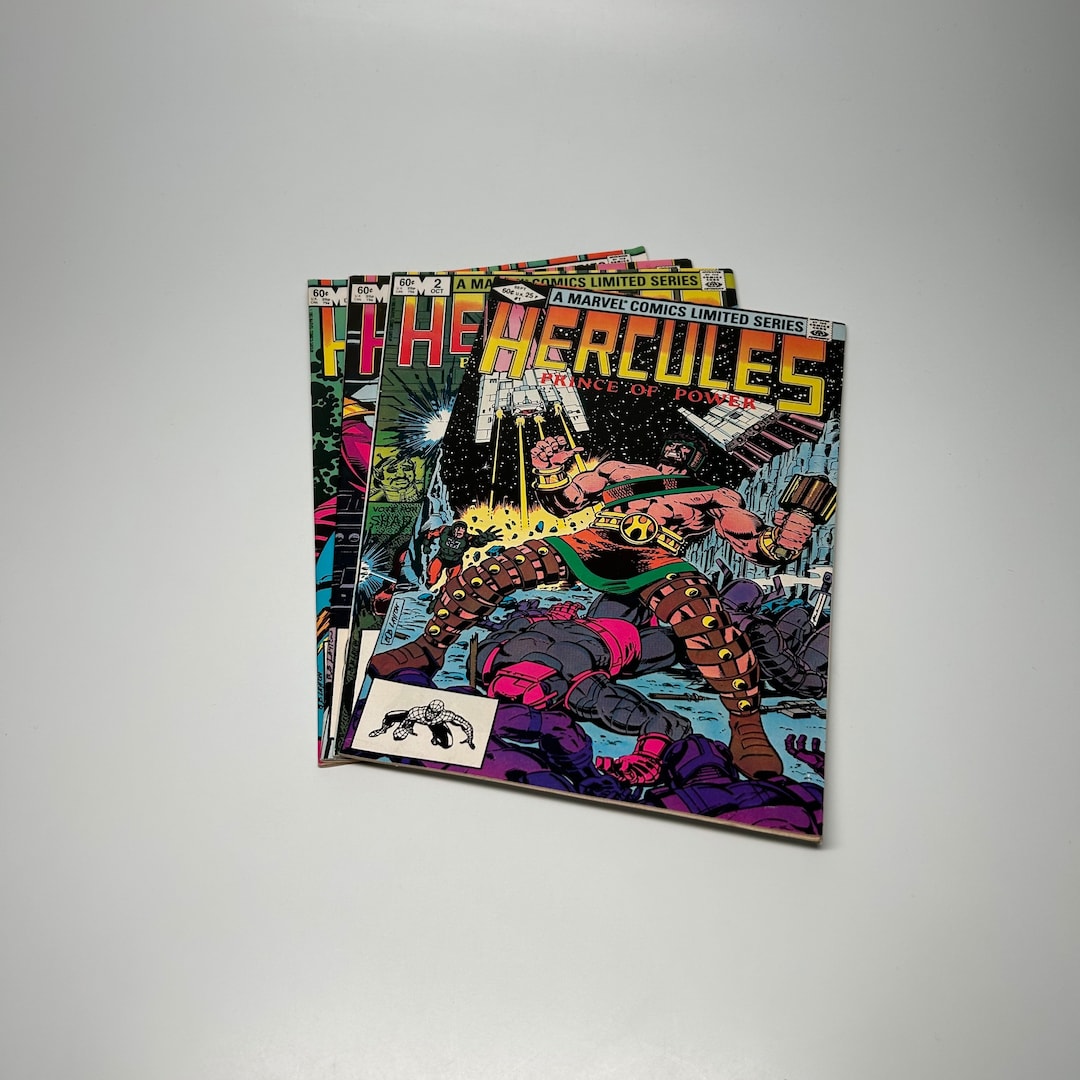 Hercules Prince of Power #1-4 (1982) Marvel Comics *complete* - Etsy