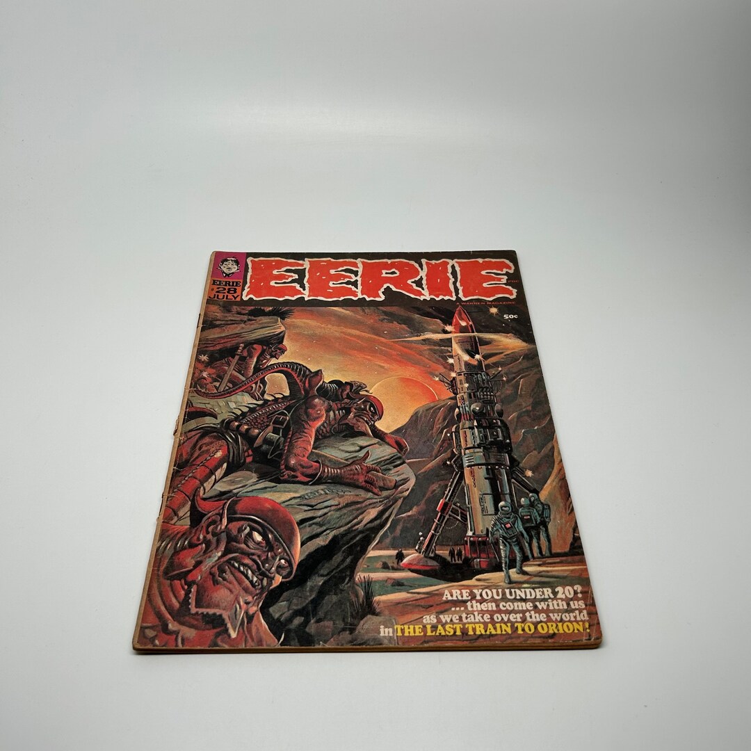 Eerie Magazine #28 (1970) Warren Publications *HTF* - Etsy