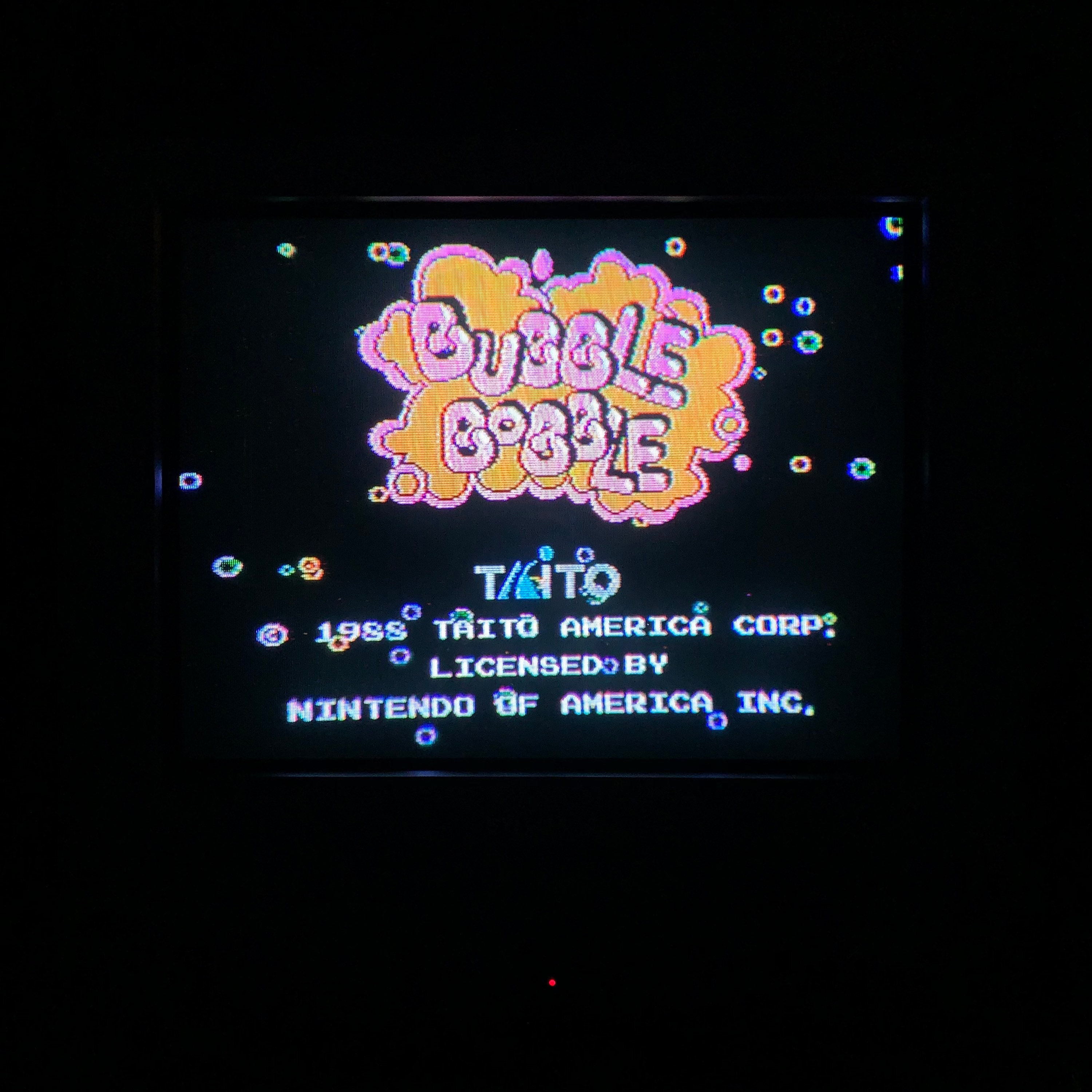 Bubble Bobble for the Nintendo Entertainment System (NES) *TESTED* HTF ...