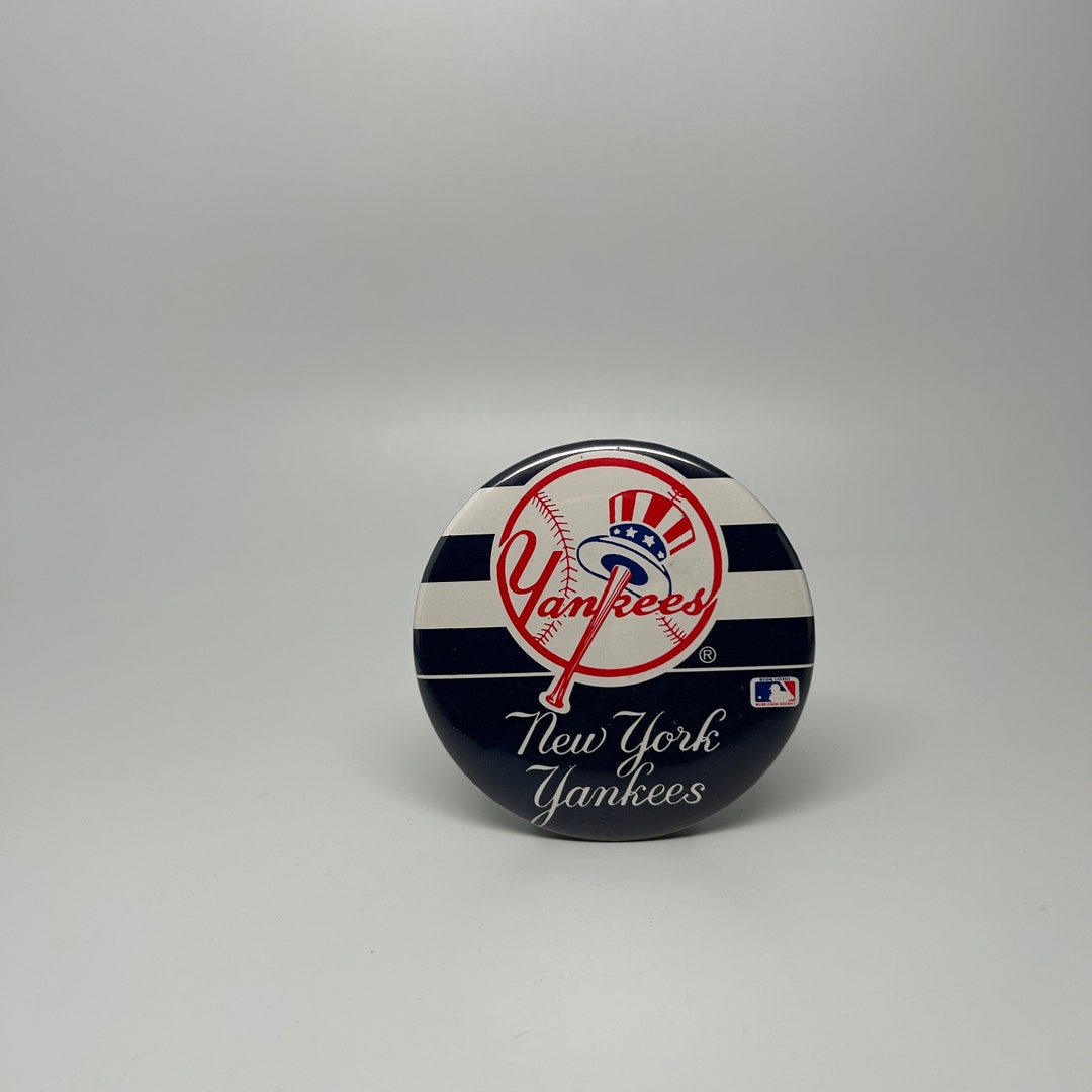 Vintage New York Yankees Button c.1980s Original great Condition - Etsy