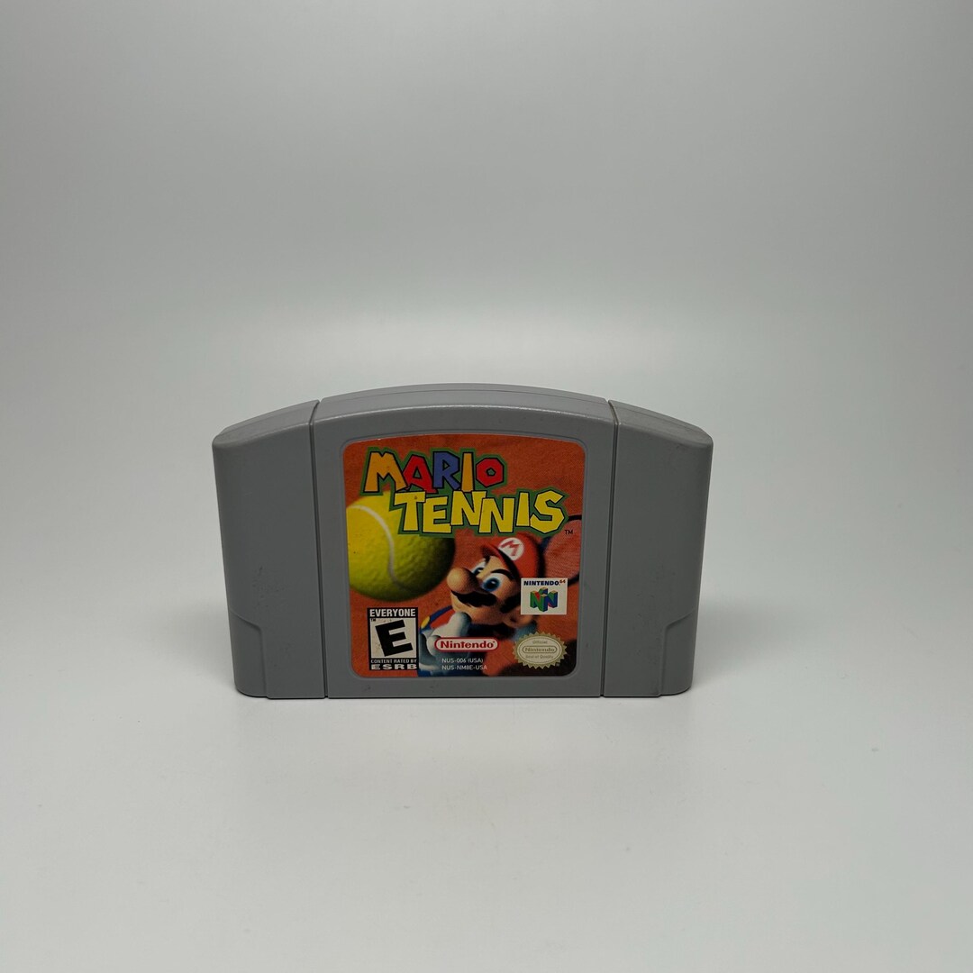 Mario Tennis for the Nintendo 64 (N64) *tested* Authentic - Etsy