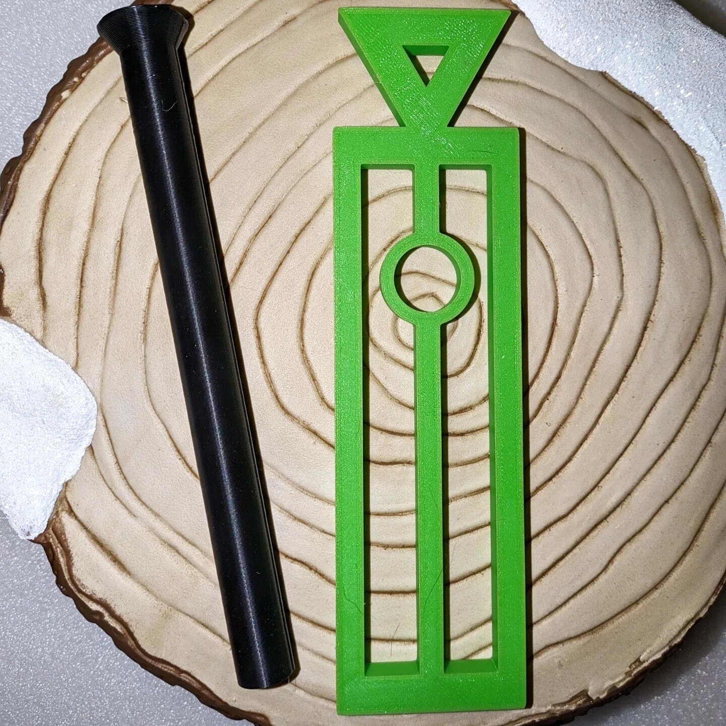 Mayan Paddle Spindle Geometric Design - Etsy