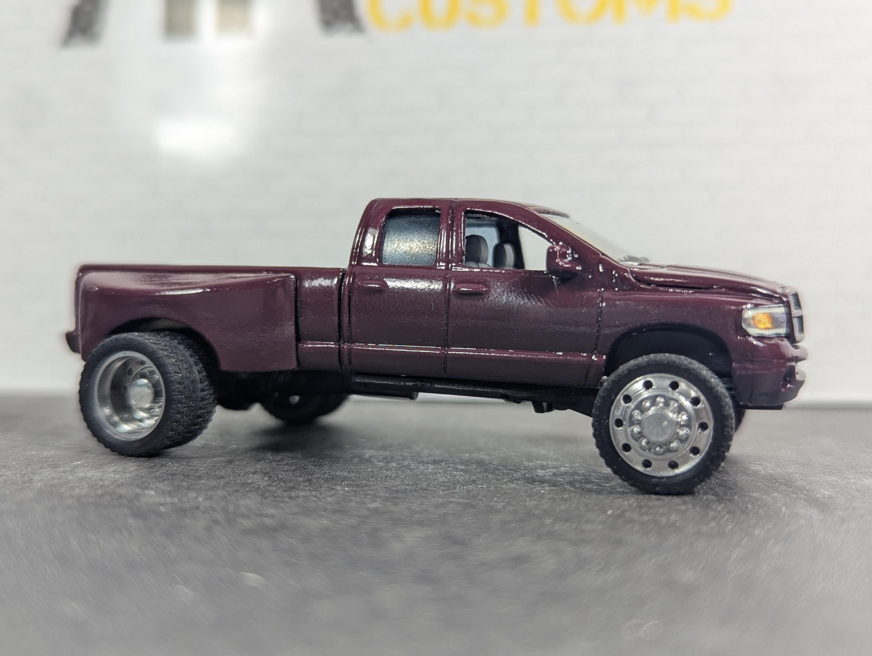 1/64 Dually Fender Flares for Custom Dually Trucks Hot Wheels ...