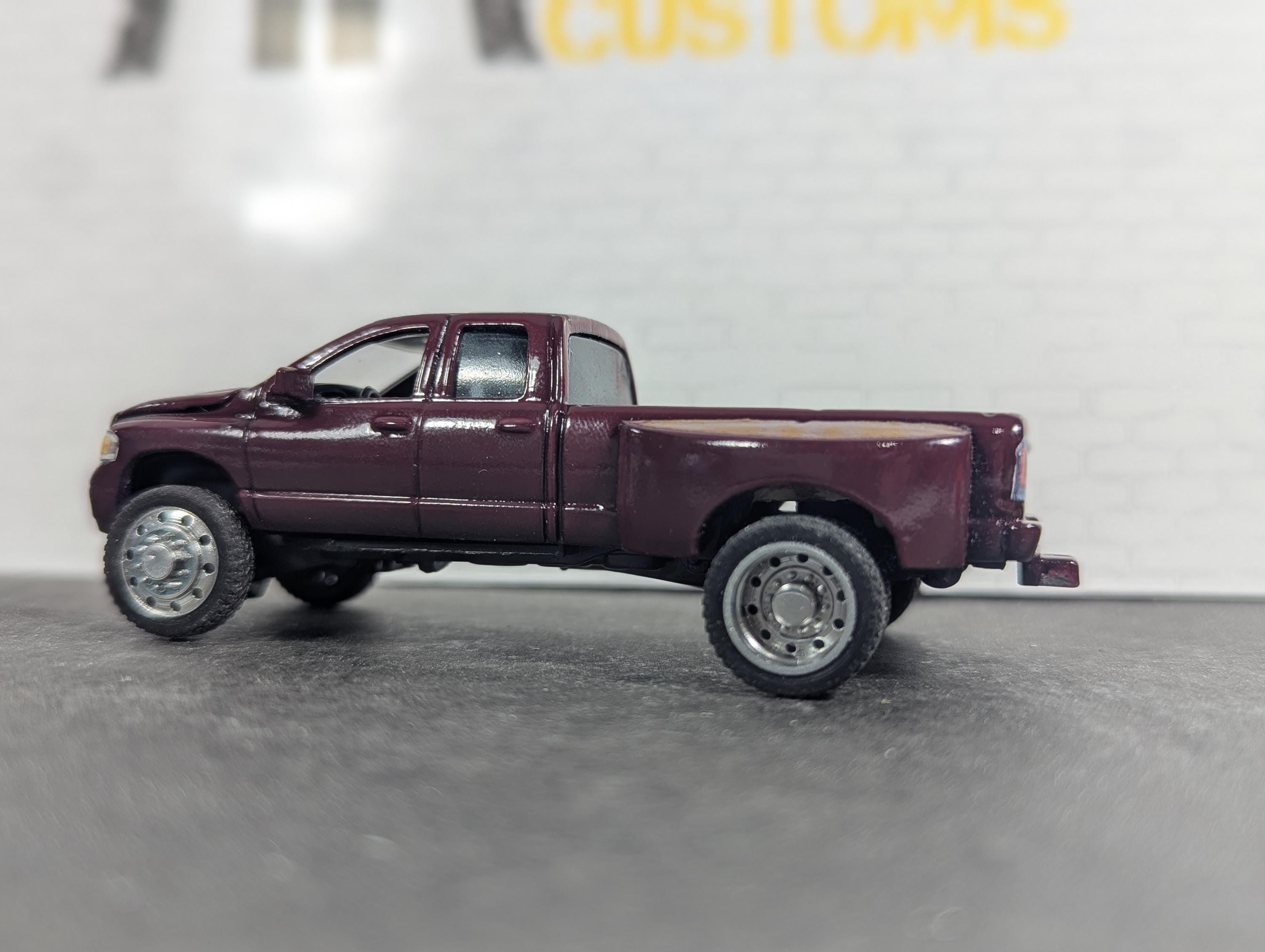1/64 Dually Fender Flares for Custom Dually Trucks Hot Wheels ...