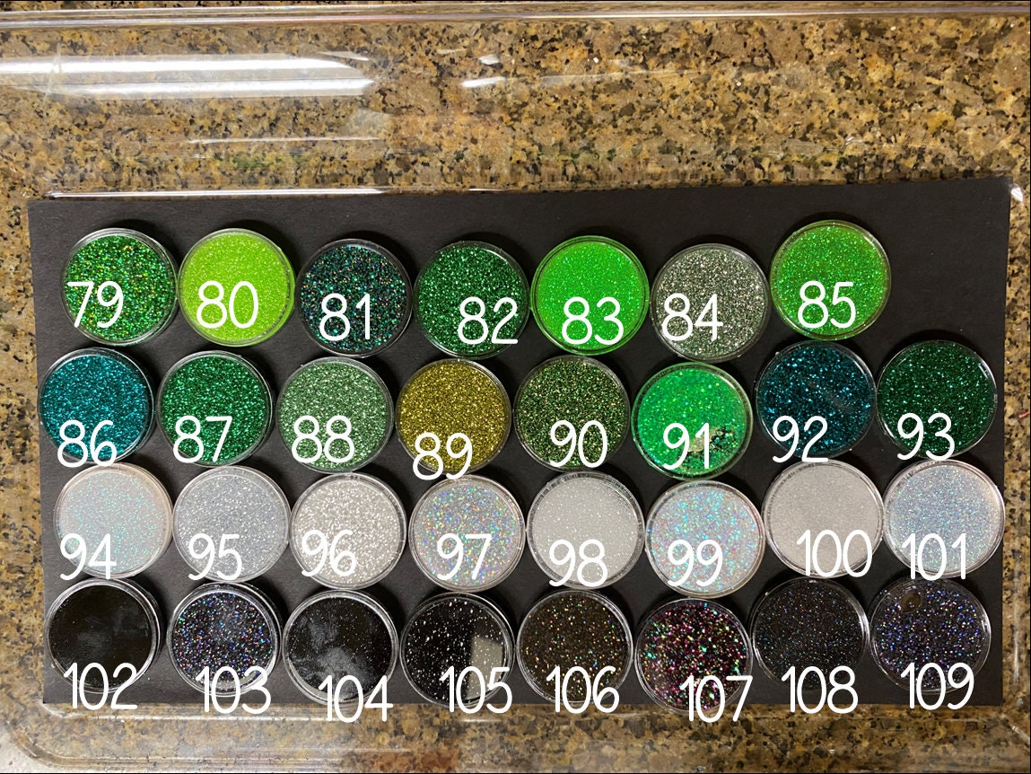 Personalized Glitter Pens-100 Color Choices-free Shipping - Etsy