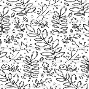Printed Vellum Sheets/vellum Paper/black and White Botanical Vellum ...