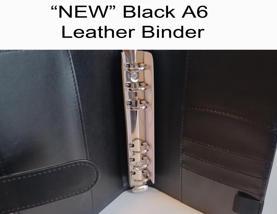 A6 Binders, Budget Binder, 6 Ring Binder, Notebook Binder, Planner ...