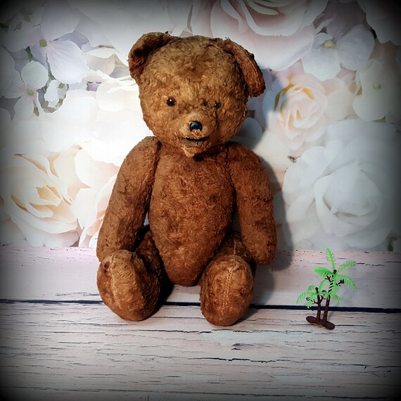 Bear USSR Soviet soft toy Rarity Toy. Old-time toy Bear. | Etsy