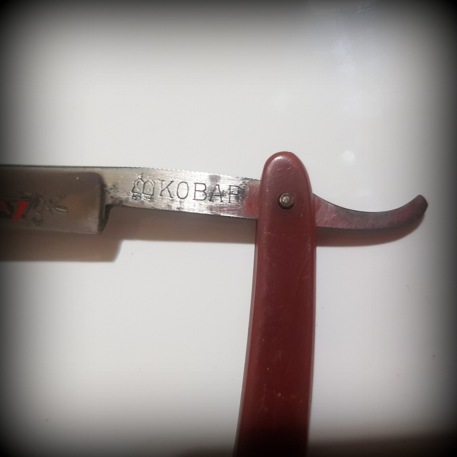 Vieux rasoir dangereux de rareté rasoir droit Allemand | Etsy