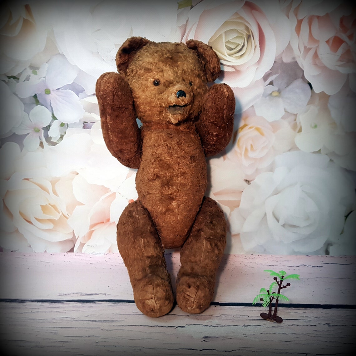 Bear USSR Soviet soft toy Rarity Toy. Old-time toy Bear. | Etsy