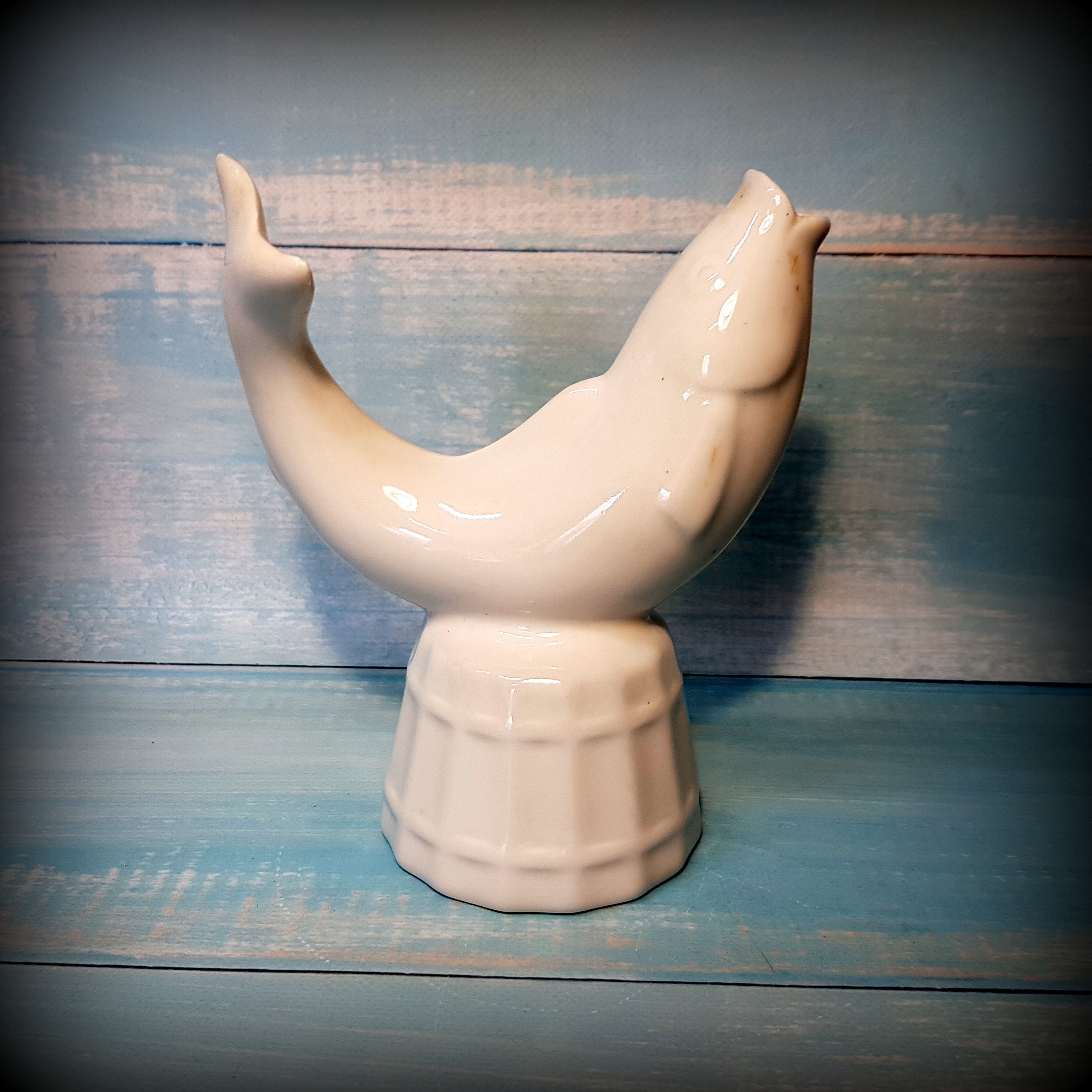 Porzellan-Fisch Figur Fisch Vintage-Dekoration UdSSR. | Etsy