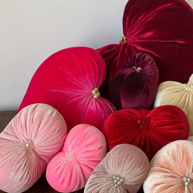 Velvet Hearts - Etsy