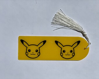 Pikachu Bookmark Pokemon - Etsy