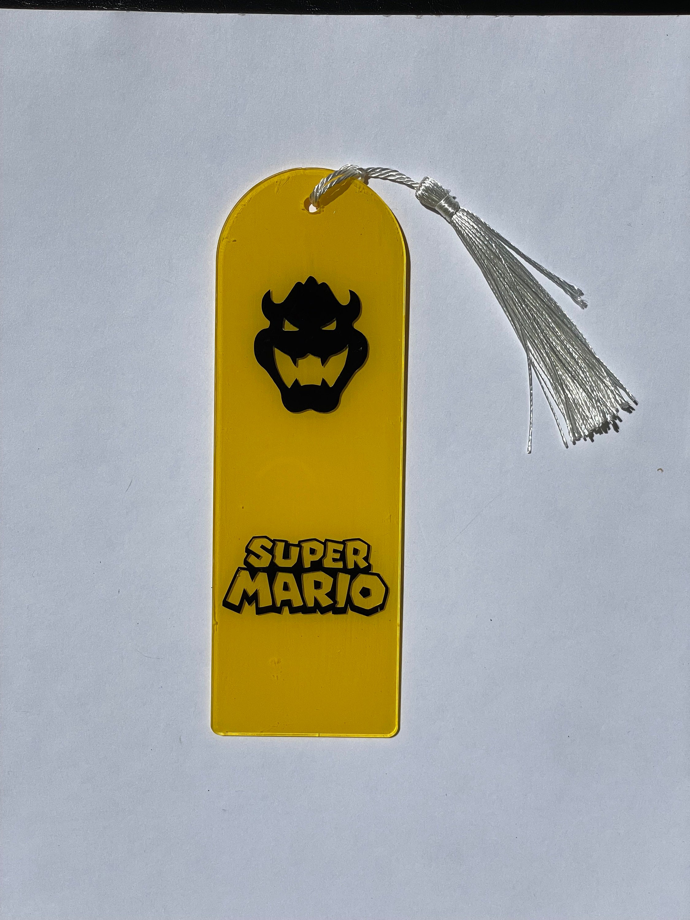 Super Mario Bro Themed Bookmarks - Etsy
