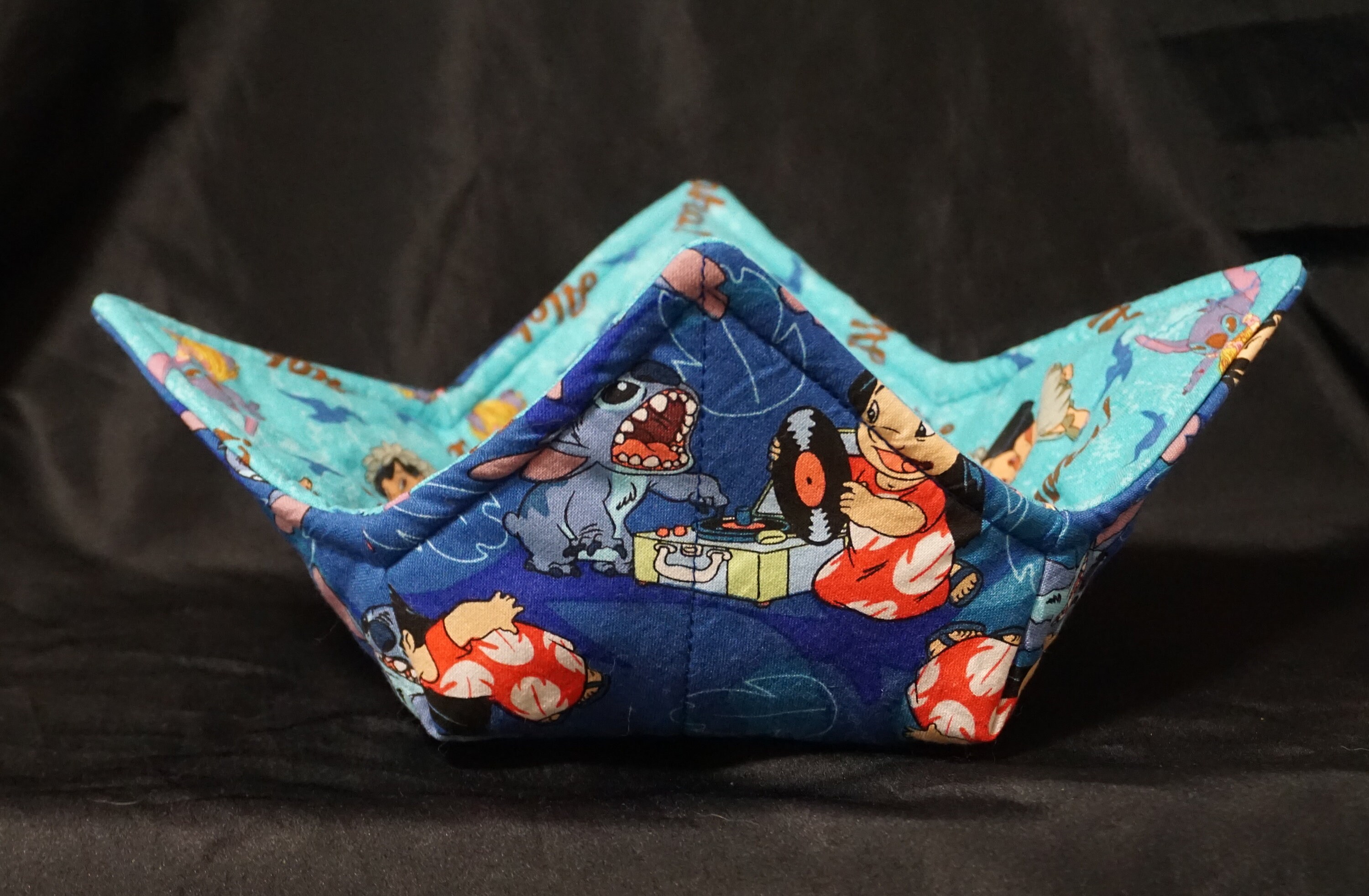 LILO & STITCH Aloha Microwave Bowl Cozy Reversible Warm Bowl | Etsy