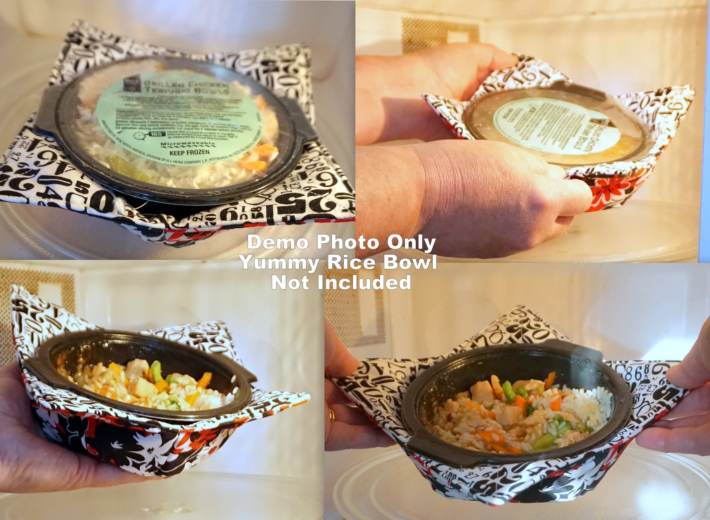 LILO & STITCH Aloha Microwave Bowl Cozy Reversible Warm Bowl | Etsy