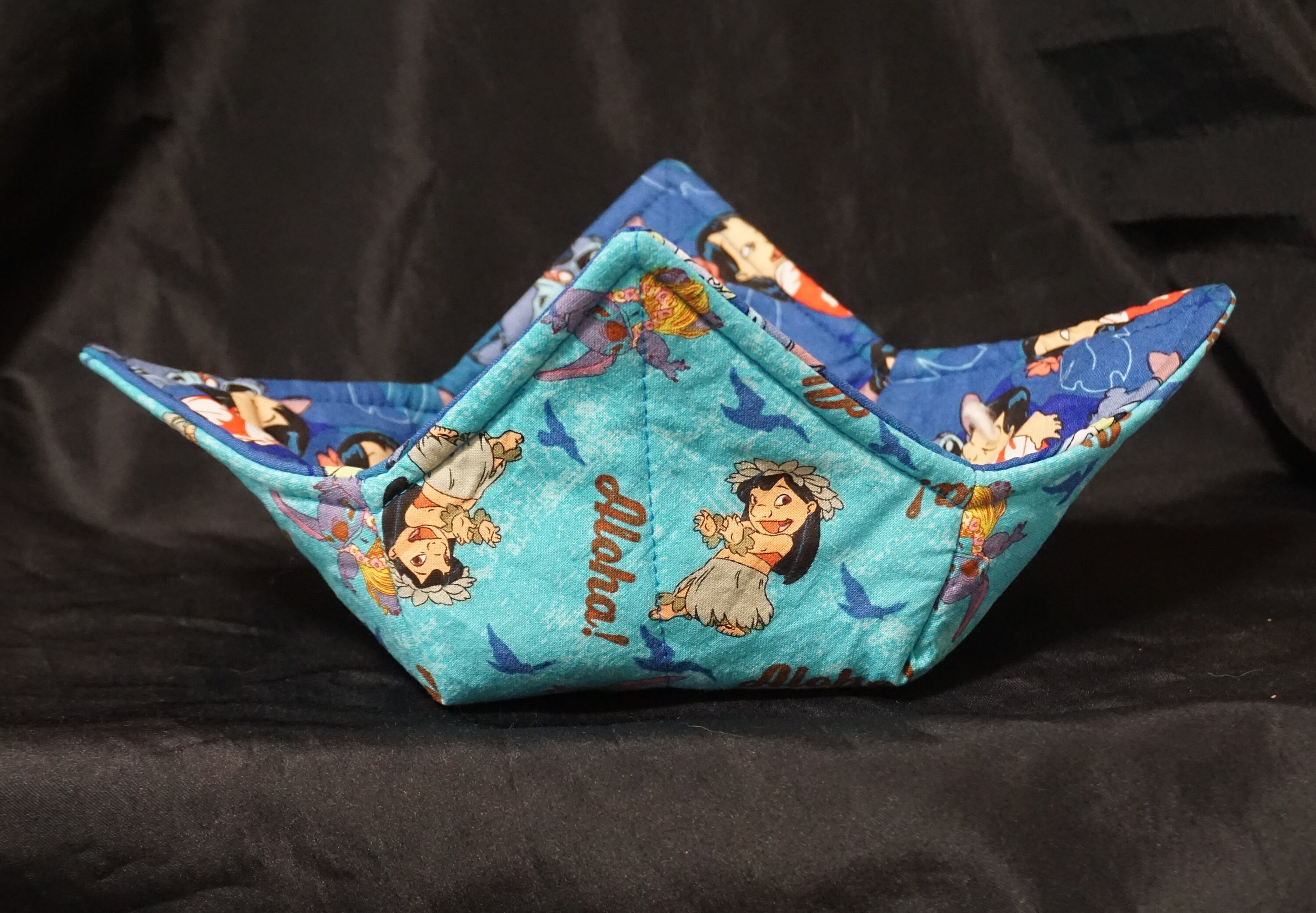 LILO & STITCH Aloha Microwave Bowl Cozy Reversible Warm Bowl | Etsy