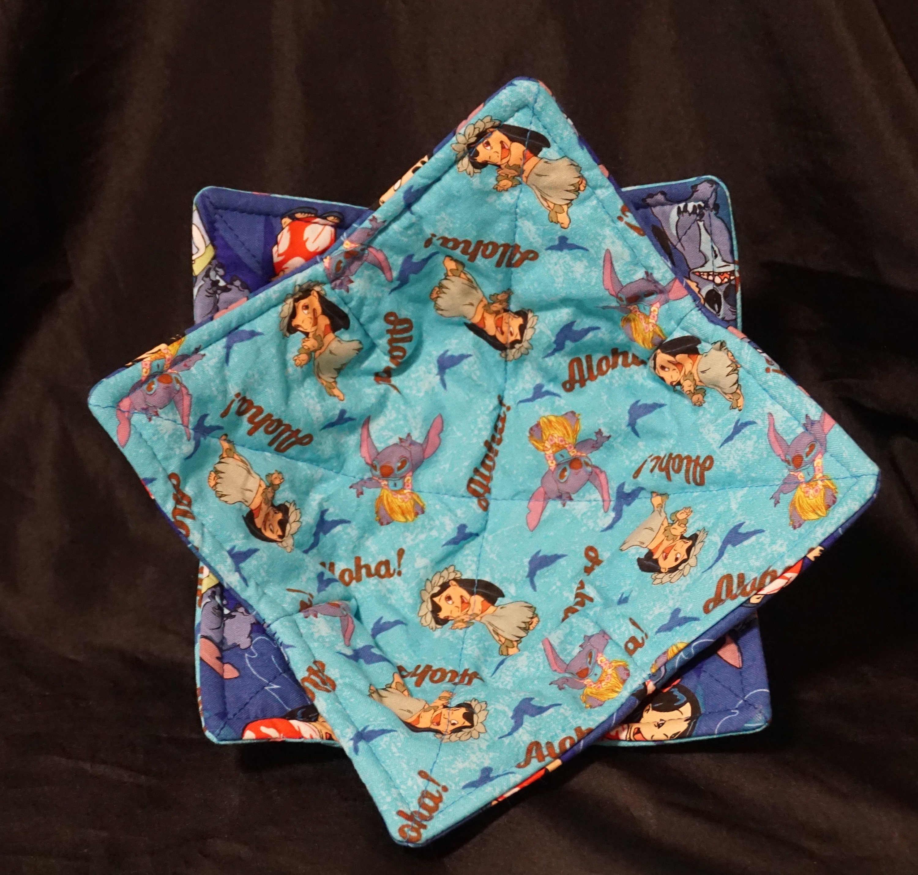 LILO & STITCH Aloha Microwave Bowl Cozy Reversible Warm Bowl | Etsy