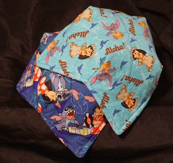 LILO & STITCH Aloha Microwave Bowl Cozy Reversible Warm Bowl | Etsy