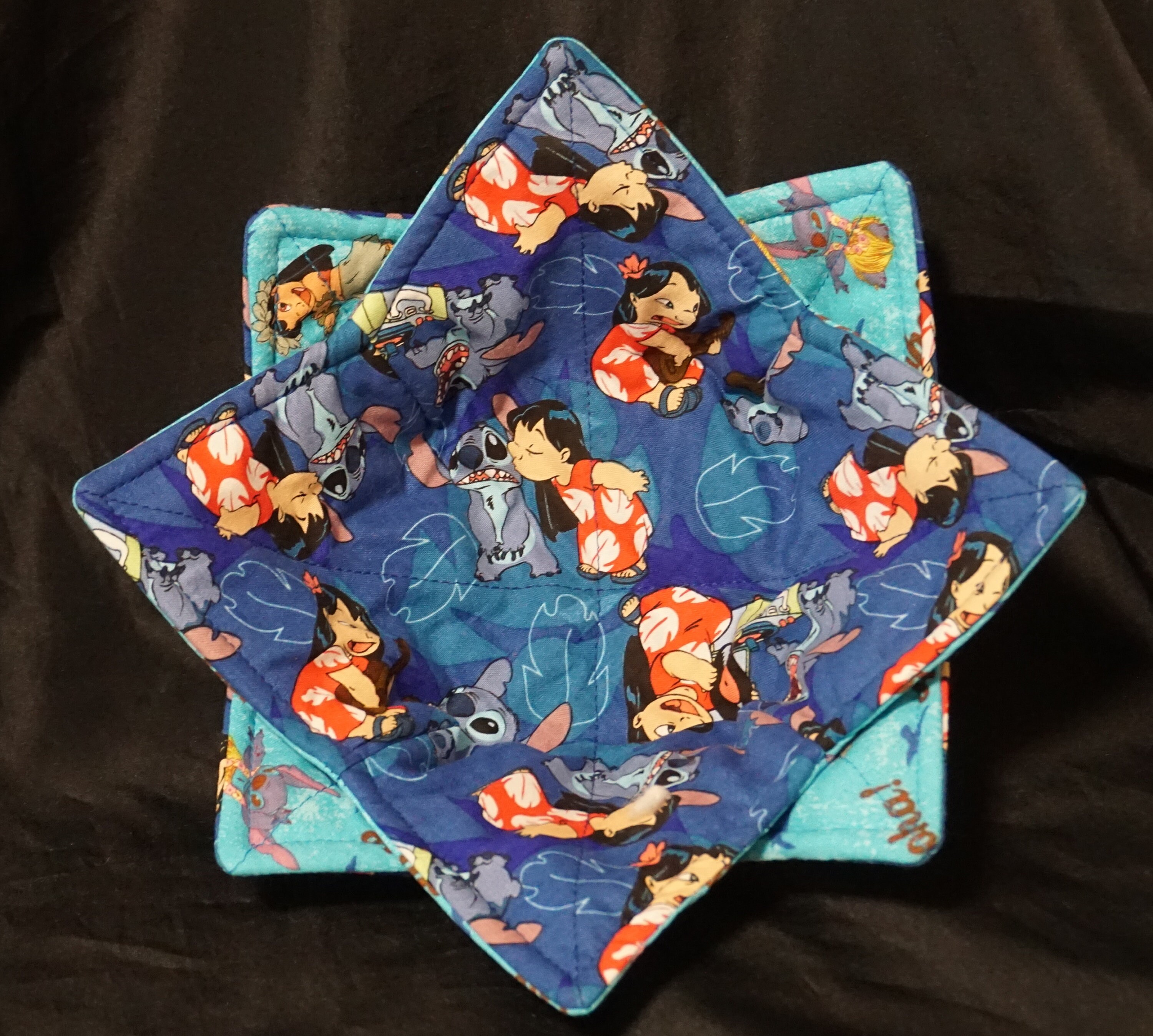 LILO & STITCH Aloha Microwave Bowl Cozy Reversible Warm Bowl | Etsy