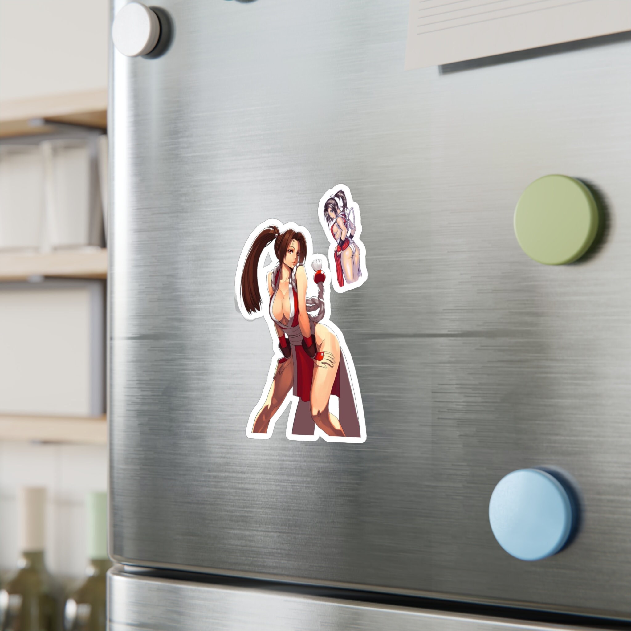 Mai Shiranui King Of Fighters Kiss Cut Vinyl Decals V1 Etsy