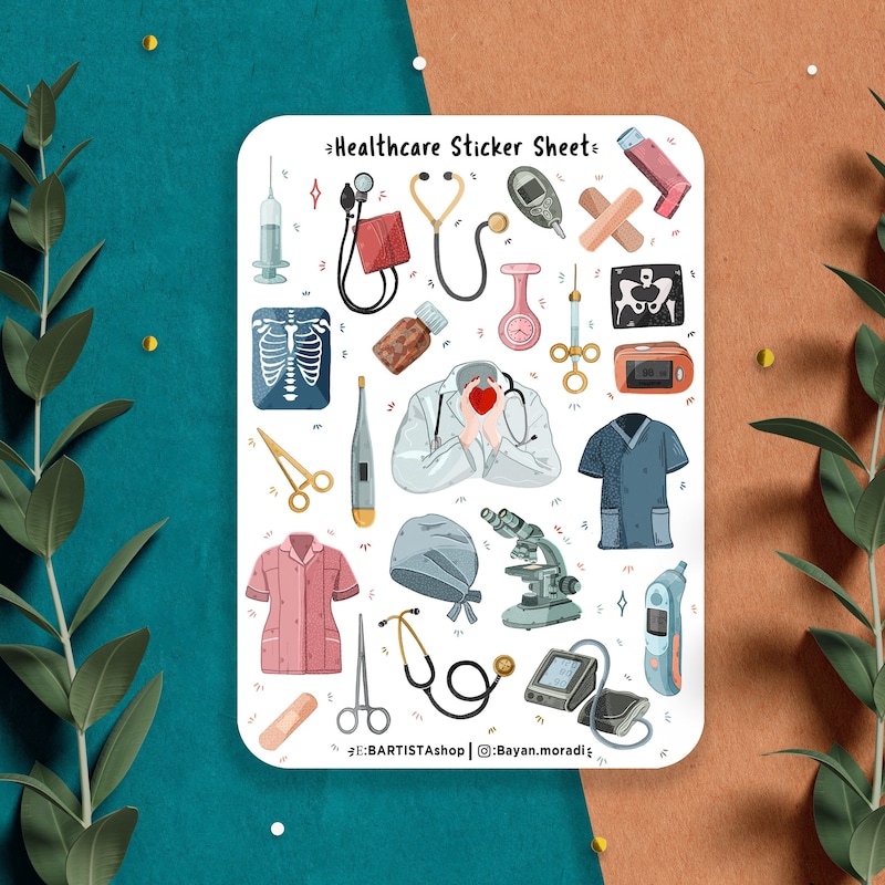 Medical Stickers - Etsy