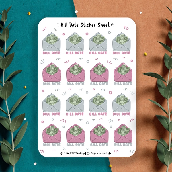Bills Due Date - Etsy