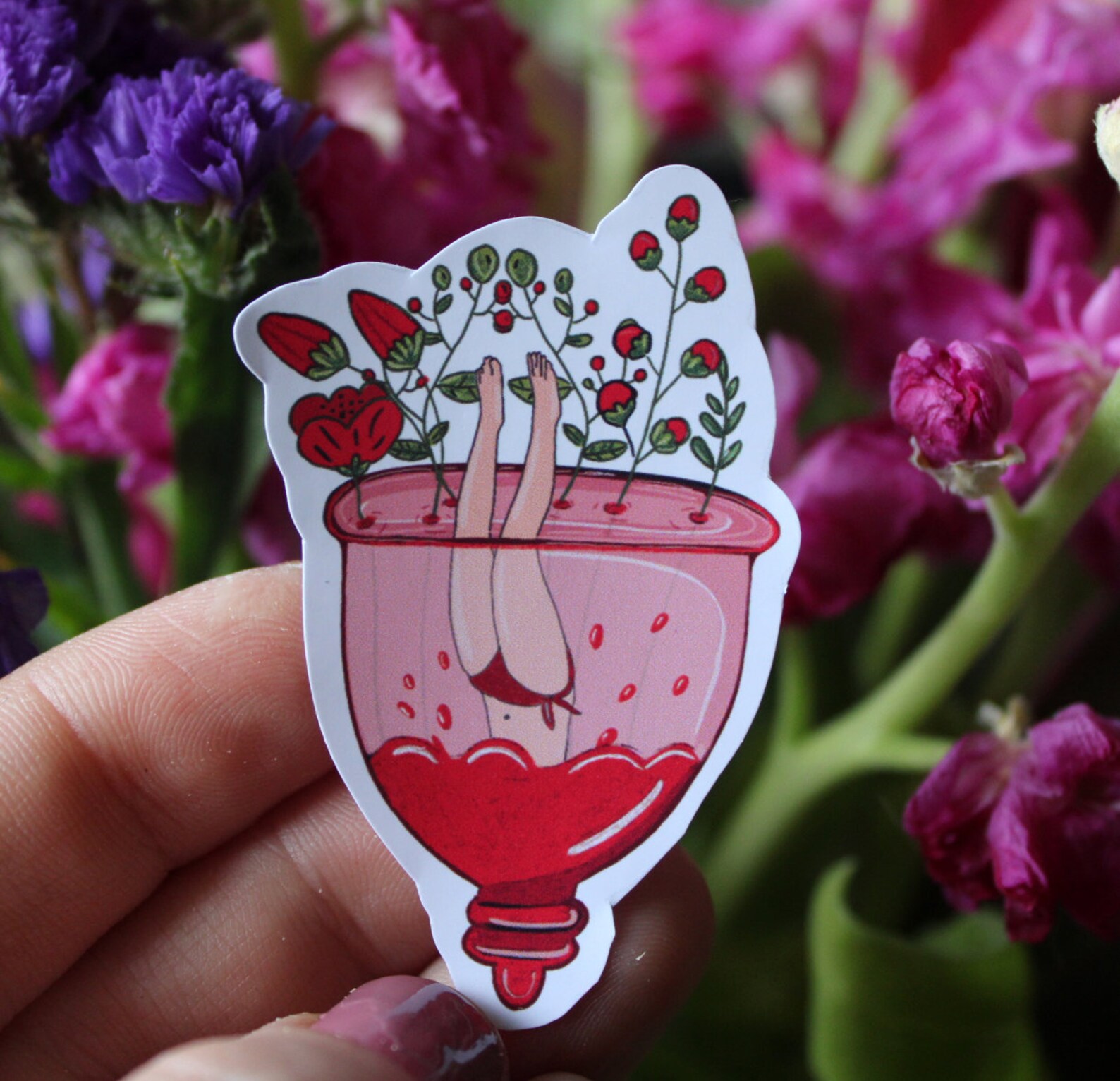 Period sticker pack period planner stickers planner | Etsy