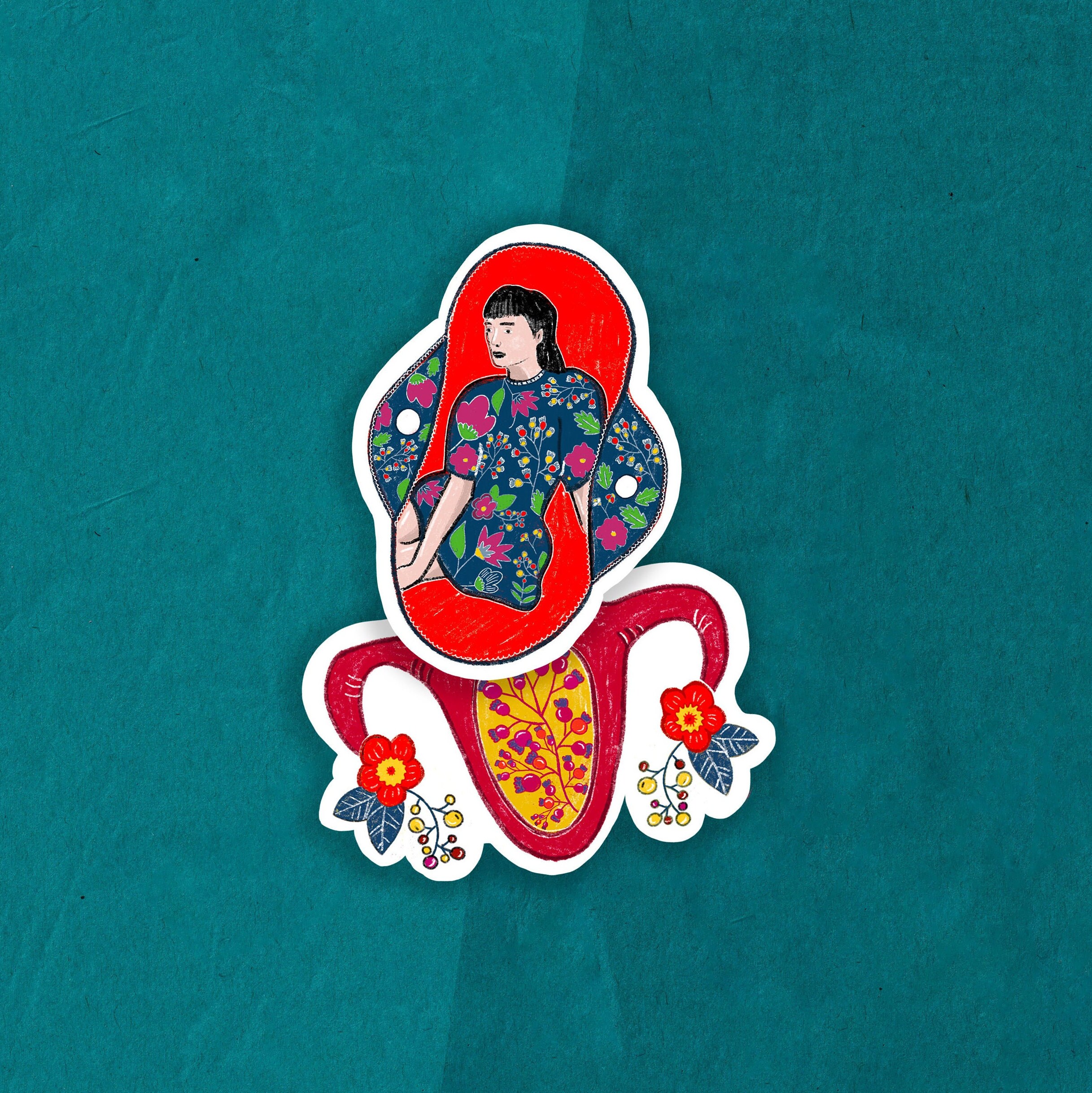 Period sticker pack period planner stickers planner | Etsy