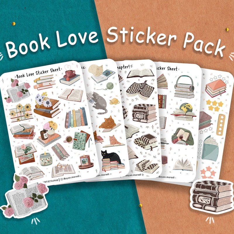 Journal Stickers - Etsy