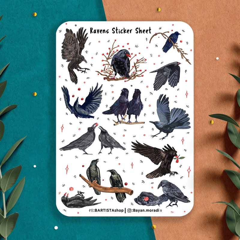 Nature Stickers - Etsy