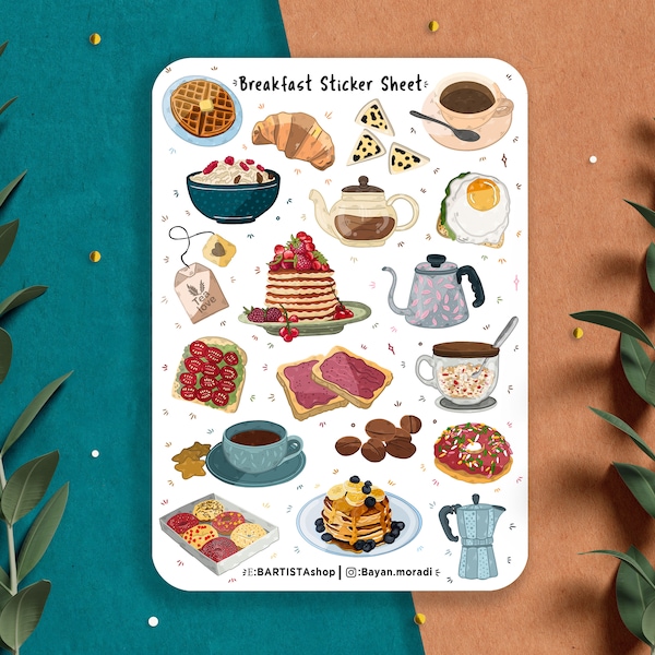 Food Stickers - Etsy
